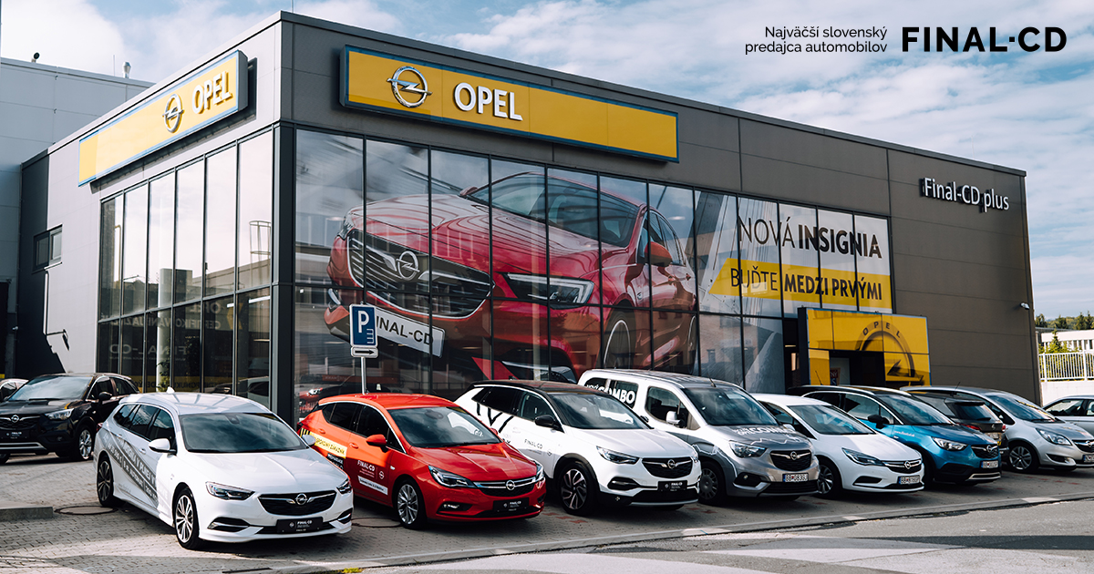 Nové autá Opel na predaj | Opel FINAL-CD
